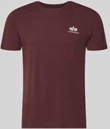 Alpha Industries T-Shirt mit Label-Details Modell BASIC