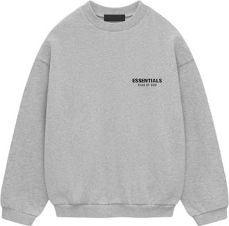 Fear of God Homme, Sweatshirts et sweats &agrave; capuche, Gris, Taille: S Pull en molleton