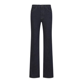 Saint Laurent 70er High-Rise Jeans - - Jeans - Damen - Blau - W27