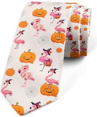 Generic Cravate DAffaires Orange Roses Beige Tendance Necktie Fine Cravate Homme Pour Mariage &Eacute;v&eacute;nements L&Eacute;cole