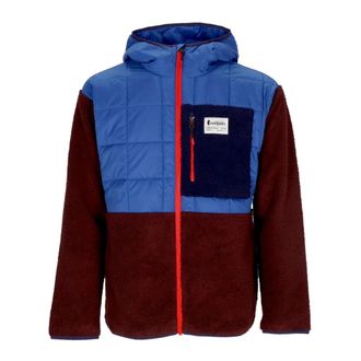 Cotopaxi Hybrid Kapuzenjacke Blau Violett/Wein - - Jackets - Herren - Mehrfarbig - M