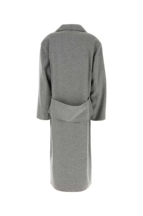 Sportmax Virgin Wool Coat - Gray