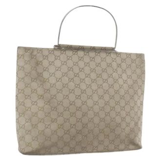 Gucci Sac &agrave; main vintage Pre-owned - Femme - Pre-owned - Beige - Taille: ONE Size