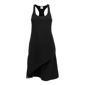 Courr&egrave;ges Infinity Pleats A-Line Dress - - Dresses - Damen - Schwarzk - XS
