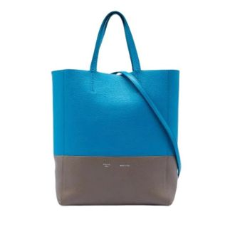 Celine Pre-owned Cabas Tote Bag - Femme - Pre-owned - Bleu - Taille: ONE Size