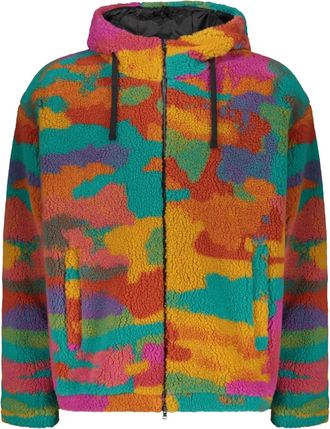 Herno veste zippée à capuche - Orange