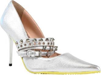 John Richmond Femme, Chaussures, Gris, Taille: 41 EU Escarpin &agrave; bride d&eacute;corative