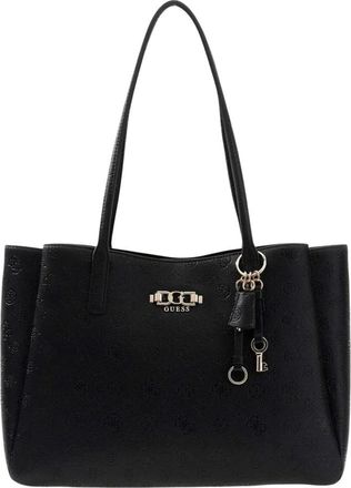 Guess Femme, Sacs, Noir, Taille: ONE Size Anise Multi Comp Tote