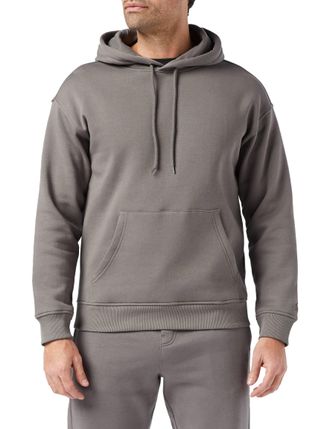 Benetton Herren Trikot C/Cap M/L 3J73U2002 Kapuzenpullover, Dunkelgrau 098, XS