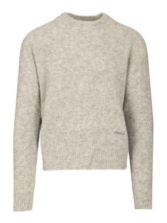 Ami Pull Col Rond - Gris