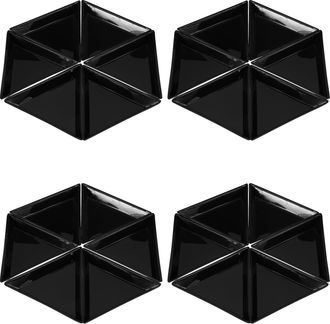 Holibanna NIYANGLE 30 St&uuml;ck 30 St&uuml;ck Dreieckiges Kunststoff Perlen Organizer Stapelbare Aufbewahrungsschalen f&uuml;r Schmuckperlen Strasssteine und Bastelzubeh&ouml;r Le