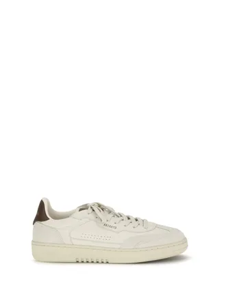 Axel Arigato Mens Sneakers Dice T-Toe Light Beige-Brown Upper: Polyester Trainers Beige/brown