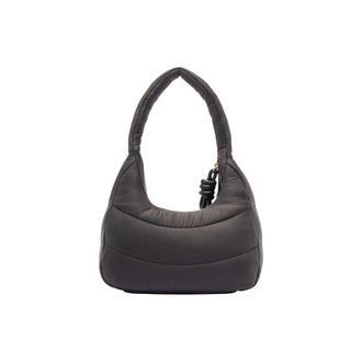 Love Moschino Womens Padded Nylon Shoulder Bag Black Polyurethane