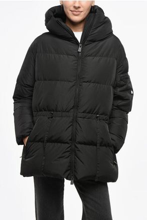 Bacon Multipocketed CLOUD Down Jacket with Drawstringed Waist Größe Xs