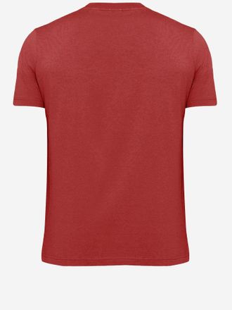 HUGO BOSS Mens T-Shirt Stretch Cotton Red T-Shirts And Polos