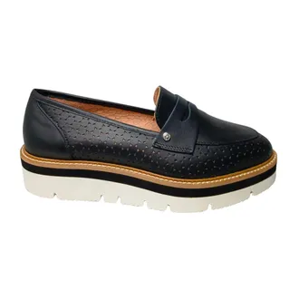 Pollini Femme, Chaussures, Noir, Taille: 39 EU mocassini in Pelle