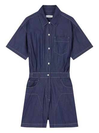 STUDIO TOMBOY combinaison à boutonnière - Bleu