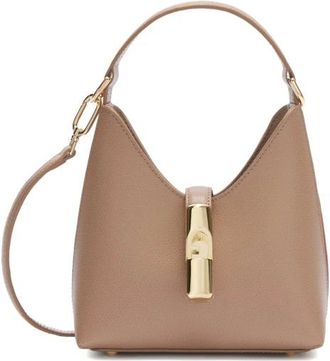 Furla Femme, Sacs, Brun, Taille: ONE Size Iride Mini Hobo