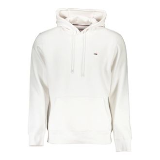 Tommy Hilfiger Homme, Sweatshirts et sweats &agrave; capuche, Blanc, Taille: 2XL SweaT-shirt &agrave; manches longues avec capuche