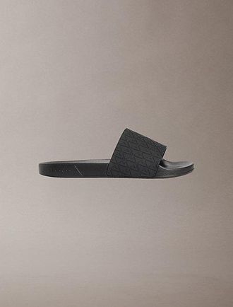 Calvin Klein Nemo - Tongs profil&eacute;es avec logo embl&eacute;matique