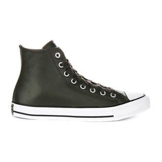Converse Gr&uuml;ner Leder High Top Trainer - - Shoes - Herren - Gr&uuml;n - 42 EU