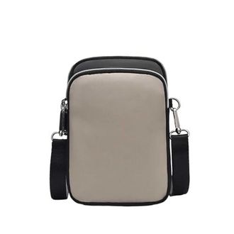 Generic Sac a Main Femme Sac Bandouli&egrave;re Femme Sacoche Femme Bandouli&egrave;re De &eacute;l&eacute;gant Tricot&eacute; PU, Fermeture Zip, Petit Sac &Eacute;paule Pratique Avec Poches Pour Acce