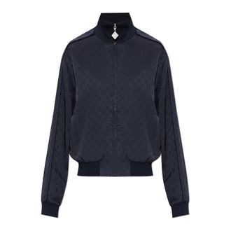 Casablanca Satin Bomberjacke - - Jackets - Damen - Blau - XS