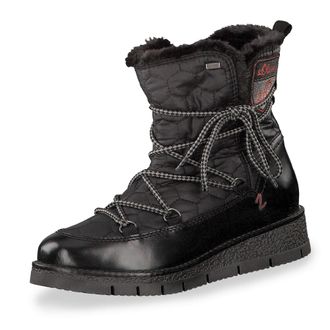 s.Oliver 26477-31, Schneestiefel, Schwarz (Black Comb 98), 36 EU (3.5 UK)