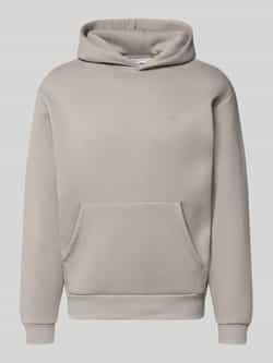 Review Hoodie mit K&auml;nguru-Tasche