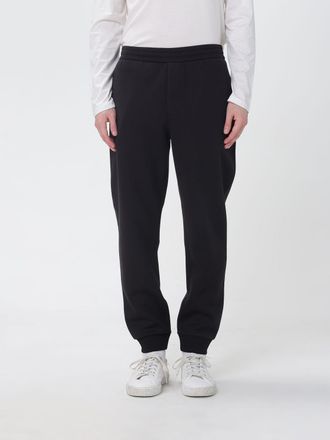 Emporio Armani Pantalon de jogging en modal &agrave; taille et chevilles &eacute;lastiqu&eacute;es