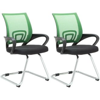 Clp 2er Set Freischwinger Eureka gr&uuml;n