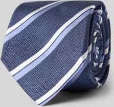 Gierremilano Seidenkrawatte aus reiner Seide mit Logo-Patch (7,5cm)