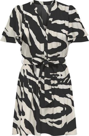 Only Onlnova Life Vis S/S Lenia Dress AOP
