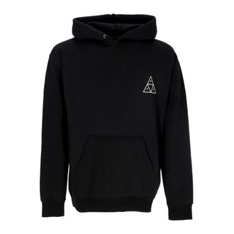 HUF Dreieck Langarm Hoodie Schwarz - - Sweatshirts & Hoodies - Herren - Schwarzk - S