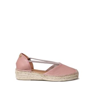 Toni Pons Damen Espadrille aus Leder - ERLA - Pale, 42 EU