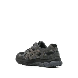 Asics Mesh and Suede Sneakers - Gray