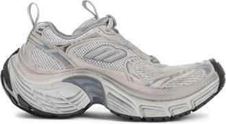 Balenciaga Low-Top Sneaker - Oversized Sneakers With Worn-Out Effect - Gr. 37 (EU) - in Grau - für Damen