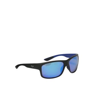 Maui Jim Homme, Accessoires, Bleu, Taille: ONE Size Lunettes de soleil rectangulaires pour une protection oculaire supérieure