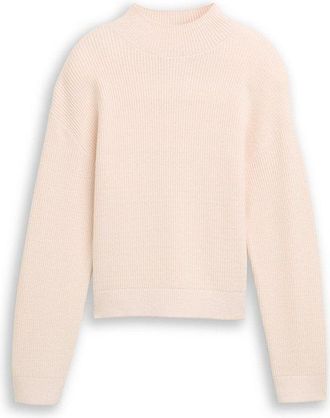 Tom Tailor Strickpullover Pullover & Strickjacken Strickpullover mit Stehkragen