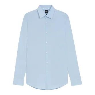 HUGO BOSS Homme, Chemises, Bleu, Taille: XS Chemise H-Hank Kent