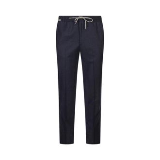 Corneliani Gerade Wollhose - - Trousers - Herren - Blau - XL