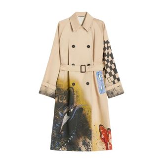 Max Mara Femme, Manteaux, Beige, Taille: 38 FR Wkspeccati Trench Coat