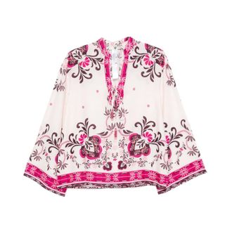 Twinset Femme, Blouses et Chemises, Multicolore, Taille: 40 FR Blouse