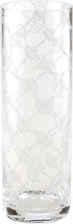 Joop Vase Allover, Transparent, Glas, zylindrisch, 30 cm, Made in Germany, mundgeblasen, Dekoration, Vasen, Glasvasen