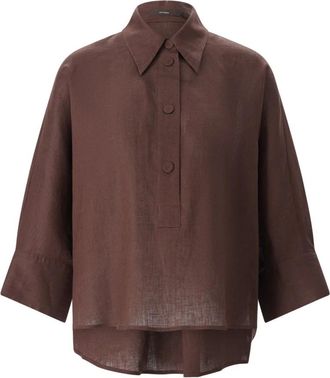 Windsor Femme, Blouses et Chemises, Brun, Taille: 38 FR Chemises