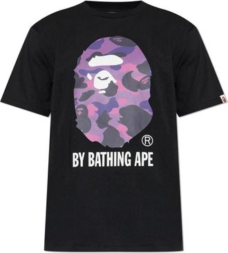 A Bathing Ape A Bathing Ape, Homme, Tops, Noir, Taille: XL Color Camo Tee