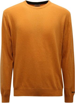 Woolrich Homme, Pulls, Jaune, Taille: L M9829 Maglione Wool Sweater
