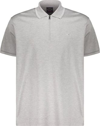Paul & Shark Homme, Tops, Gris, Taille: 2XL Polo en coton