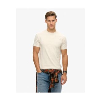 Superdry T-shirt en coton biologique &agrave; texture vintage