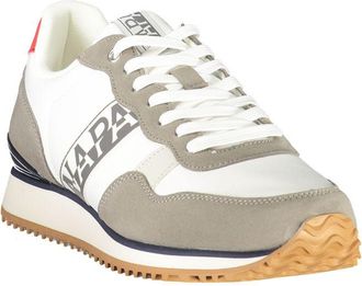 Napapijri Mixed-Material Sneaker - White